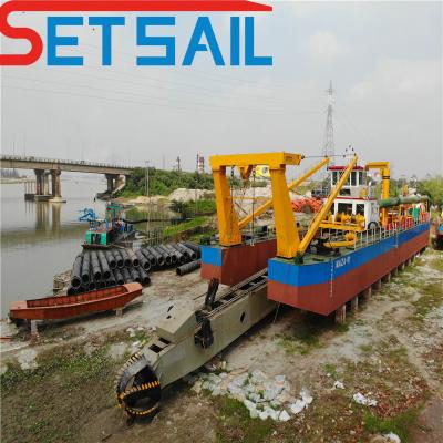 China QHCSE-32 Cutter Suction Dredging Equipment with Underwater Pump and Auxiliary Engine Power for sale