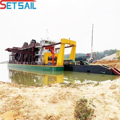 China Customized Cutter Suction Dredger with Hydraulic Control Cutter Head Dredging Solution for sale