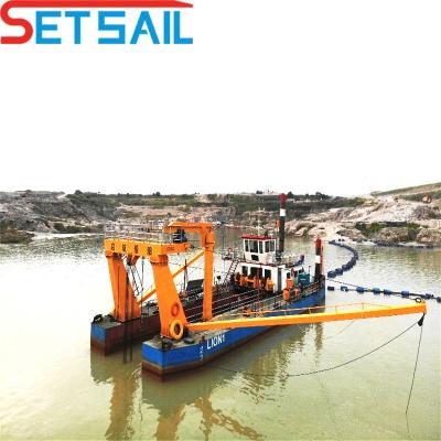 China High Capacity Hydrocyclone Cutter Suction Sand Dredger Machinery with Underwater Pump for sale