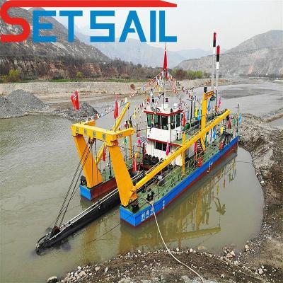 China Heavy Duty Underwater Sand Pump Cutter Suction Dredging Machine with Siemens PLC for sale