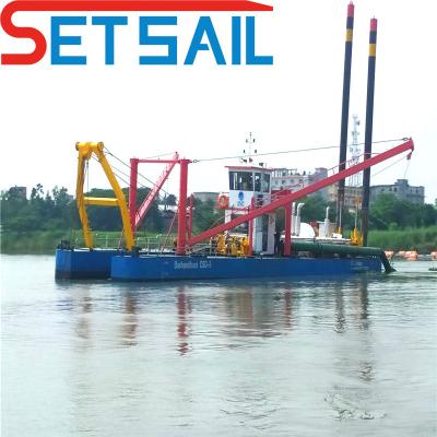 China Double Mud Pump Sand Dredger Cummins 160kw-3000kw Power Cutter Head Suction Pump for sale