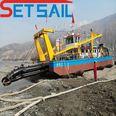 China Siemens PLC System Diesel Engine Sand Dredger Used in River for Customized Needs for sale