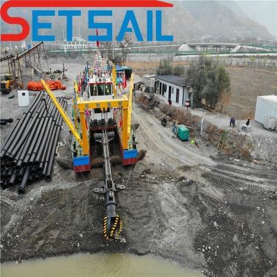 China Siemens PLC System Diesel Engine Sand Dredger Used in River for Customized Needs for sale