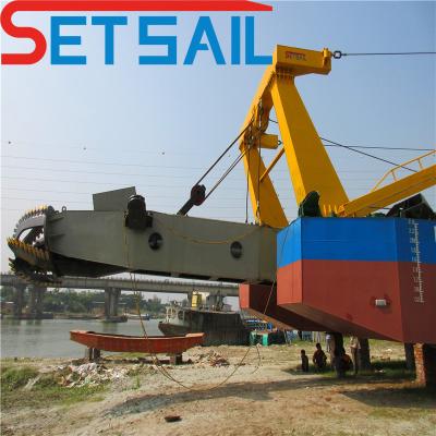 China Siemens PLC System Diesel Engine Sand Dredger Used in River for Customized Needs for sale
