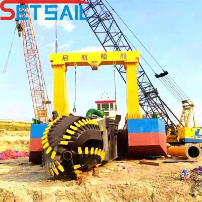 中国 総長 31.1 メートル シエメンス PLC ディーゼル エンジン 8 インチ カッター 吸い込み砂掘り機 販売のため