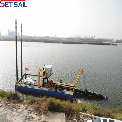 Cina Dredger di sabbia ad aspirazione da 8 pollici con peso lordo di 90000.000 kg in vendita