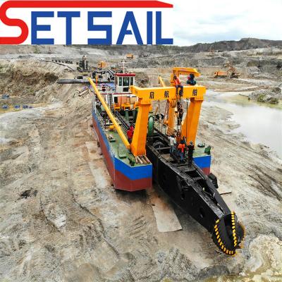 중국 30kW-500kW 컷어 헤드 전력 수중 펌프 컷어 흡수 썰매 모래 기계 판매용
