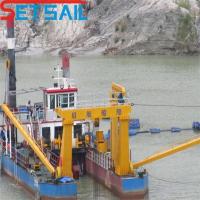 China 6 Inch Solid Pump Cutter Suction Dredger with 450m3 Water Flow and 3.2meter Total Width for sale