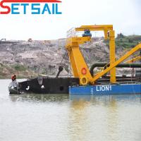China 6 Inch Solid Pump Cutter Suction Dredger with 450m3 Water Flow and 3.2meter Total Width for sale