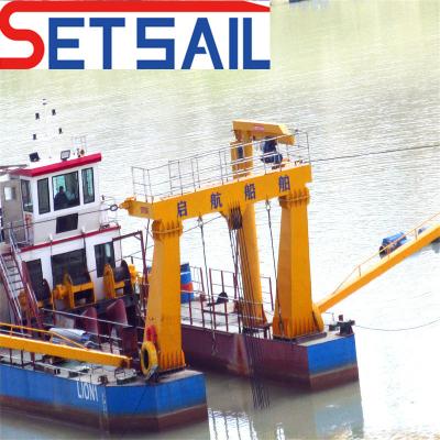 China Diesel Engine Cutter Suction Dredger with Anchor Boom and Optional Concentration Meter for sale