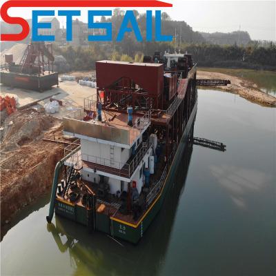 China Diesel and Electrical CTS Slot Type Cutter Suction Dredger with Underwater Sand Pump for sale