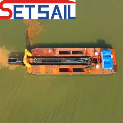 China Shijiazhuang Industrial Pump Heavy Duty Cummins Diesel Engine Cutter Suction Dredger for sale