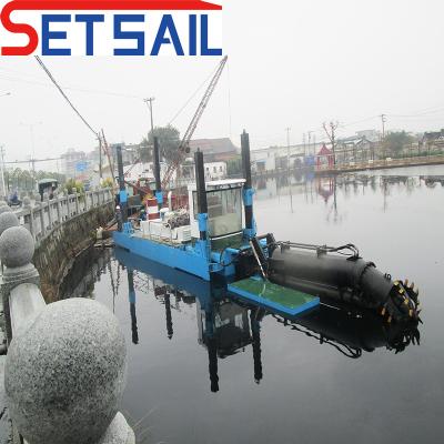 China 50000m3/H Flujo máximo de agua Hidráulico de 26 pulgadas Cortador de succión excavadora con motor diesel en venta