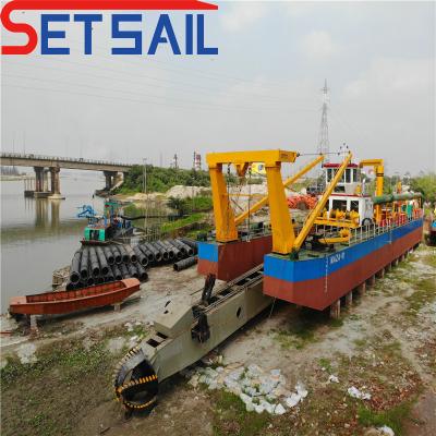China Dredger de succión con motor diesel de Weichai GPS en venta