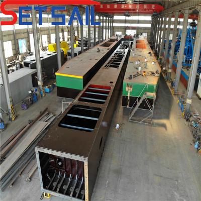 China Excavadora de succión de corte de moneda de EE.UU. 6000m3 con control hidráulico y flujo de agua en venta