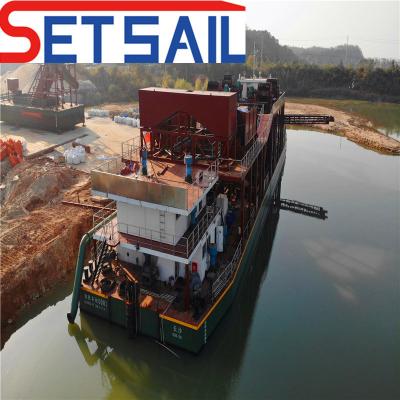 中国 様々な用途 6000m3 水流 26インチ カッター 吸い込み 砂の泥掘り機 販売のため