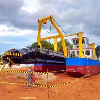 China Diesel Engine Generator Sets Cutter Suction Sand Ship for Dredging and Initial Payment for sale