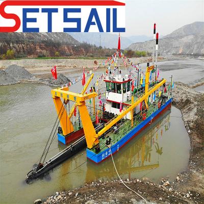 China Peso total 28-1000 t Rexroth Cortador de bomba hidráulica de sucção Navio de dragagem com bomba de areia à venda