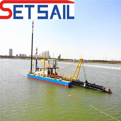 China Rexroth Parker Hydraulic Diesel Engine Cutter Suction River Mud Dredging Ship para a Nigéria à venda