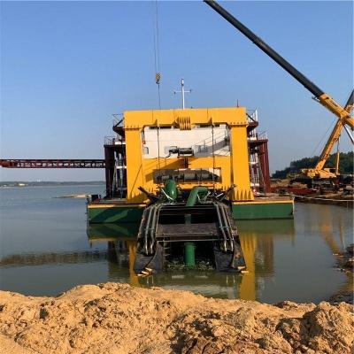 中国 28インチ カスタマイズされたディーゼルエンジン 水力切断器 吸金砂掘削機 あなたの利益のために 販売のため