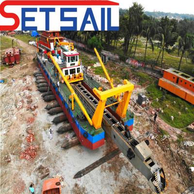 中国 900-1200立方メートル ディーゼルエンジン 水力モーターカッター 吸い込みドレーガー 26 インチ 販売のため