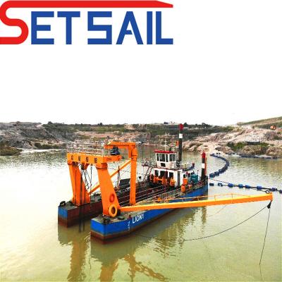 중국 시간당 800m3 용량 컷터 펌프 펌프 모래 펌프 총 무게 180t 판매용