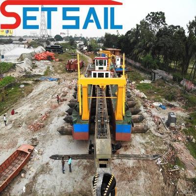 中国 5500立方メートル 水流 レックスロット 水力切断機 頭 24 インチ川砂掘削機 販売のため