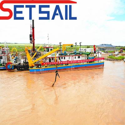 중국 7.5m 너비 절단 펌프와 디젤 엔진을 가진 흡수 모래 파고기 판매용