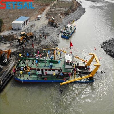 Cina 20 pollici Setsail River Cutter Suction Sand Dredger con e 1500m Distanza di uscita in vendita