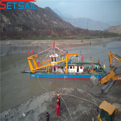 Cina 20 pollici Setsail River Cutter Suction Sand Dredger con e 1500m Distanza di uscita in vendita