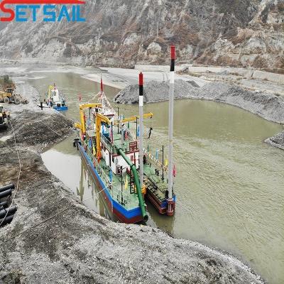 中国 1100m3 容量 24インチ カッター 吸い込み 川砂掘削機 30日払い戻しポリシー 販売のため