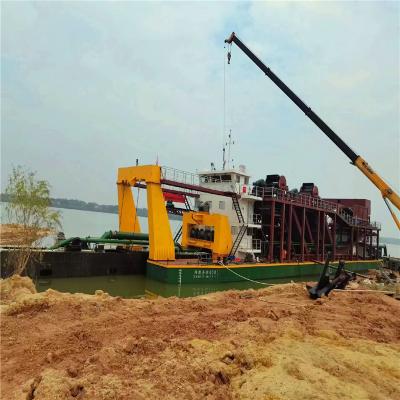 中国 合計長さ 38m 26 インチ 水力切断器 吸金砂採掘用砂掘削用ドレジャー 販売のため