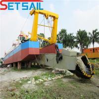 China 20 Meter Maximum Dredging Depth Gold Sand Mining Dredge/Dredger for Beach Dredging for sale