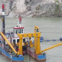 China 15 Meter Maximum Dredging Depth Hydrocyclone Cutter Suction Sand Dredger for River for sale