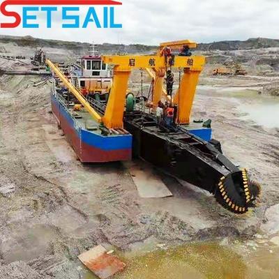 중국 총 무게 28-1000t 12 인치 디젤 엔진 컷러 흡수 썰매 기계 모래 판매용