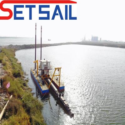 China 550 bomba de areia e 22 polegadas motor diesel cortador de sucção navio de areia para recuperação à venda