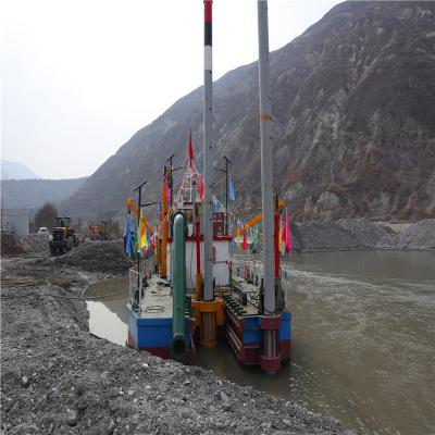 China Shijiazhuang bomba dupla 22 polegadas cortador sucção draga para areia e 4500m3 fluxo de água à venda