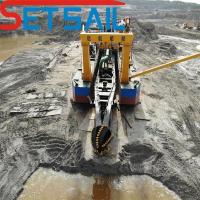 China Customized Request Powerful Diesel Engine 20 Inch Sand Dredger with Hydraulic Pump for sale
