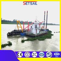 China Customizable Diesel Engine Cutter Suction Hydraulic Dredger with Concentration Meter for sale