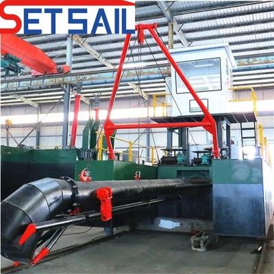 China Gold Extraction Portable Jet Suction Sand Dredger with Cummins/Weichai Main Engine for sale