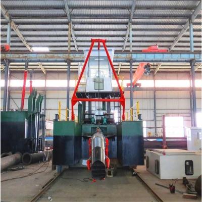 Cina Dredger ad aspirazione a getto ad alta capacità con motore diesel Max. Capacità 100m3-2000m3 in vendita