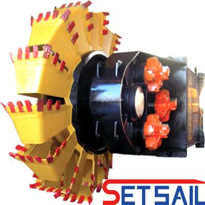 Cina Anchor Boom Wheel Bucket Dredger con motore diesel Weichai e capacità 160m3-2000m3 in vendita
