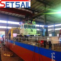 China Full Automatic Trailing Suction Hopper Dredger Total Width 4.5m-12m for Lake Dredging for sale