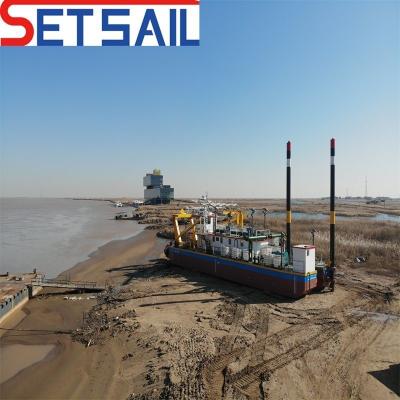 Cina Dredger a ruote elettriche a motore diesel a pagamento completo con sistema di mornitoring in vendita