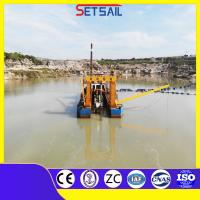 China Customized Sand and Mud Digging Cutter Suction Dredger with Cyclone Type Hydrocyclone for sale