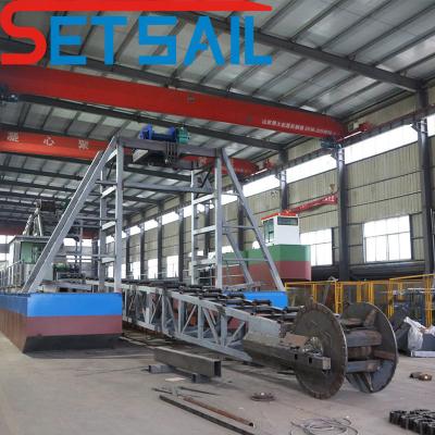 中国 7.5kw-20kw パワーインジェクションポンプ パワーチェーンのバケツ コンゴのための鉱山砂金掘削機 販売のため