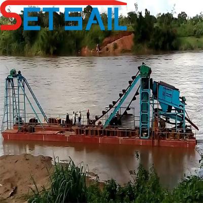 Cina Moneta USA 4kw X 3-10kw X3 Set elettrici Catena di alimentazione Scafo di oro Dredger attrezzature minerarie in vendita