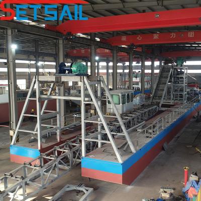 Cina QHM-17 Catena Quantità 172PCS-200PCS Nave mineraria di diamanti utilizzata nelle operazioni fluviali in vendita