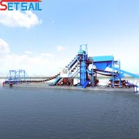 China 4kw*3-15kw*3 Migration Device Quantity Electric Power Type Mining Machine for River for sale