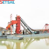 China 4kw*3-15kw*3 Migration Device Quantity Electric Power Type Mining Machine for River for sale